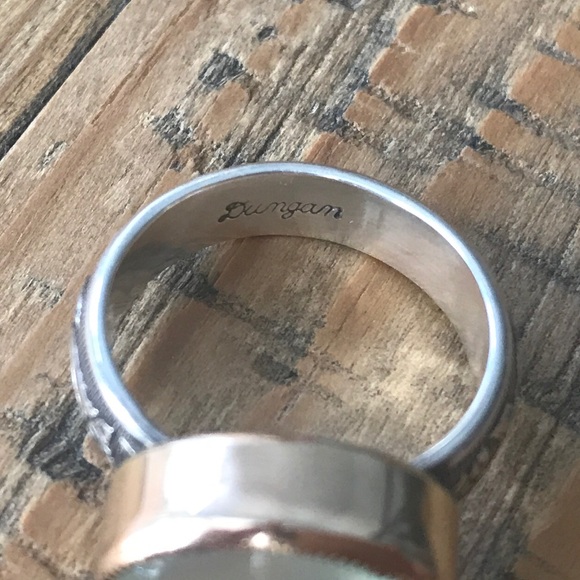 Sundance | Jewelry | Sundance Scrolled Prehnite Ring By Chris Dungan 6 ...